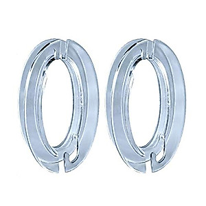 Iba Innovations Blind Cord Winder - No Wall Damage Safety Blind Cord Wrap Cleat Alternative (Clear, 2 - Pack)