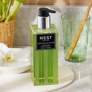 NEST Fragrances Lemongrass & Ginger Liquid Hand Soap, 10 Fl Oz