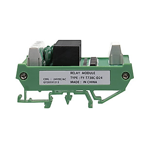 Good BNTai 8 Channel Interface Relay Module 12VACDC 24VACDC 110VAC 230VAC DIN Rail Panel Mount Automation PLC Board (8Channel ACDC24V)