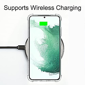 Osophter Samsung Galaxy S23 Plus Case - Clear, TPU Shock-Absorbing, Reinforced Corners, Flexible Phone Cover