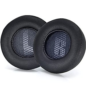 Live 400 BT Earpads - defean Replacement Ear Pads Cover Cushions Foam Compatible with JBL Live 400BT On-Ear Wireless Headphones,High-Density Noise Cancelling Foam,Softer Leather (Black)