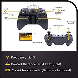 Diecast Masters RC Truch Freightliner Cascadia Truck | Fully Functional Radio Control Raised Roof Sleeper Cab | 1:16 Scale Model Remote Control Truck, RC Semi Truck | Diecast Model 27006