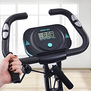 Merax Indoor Cycling Exercise Bike Cycle Trainer Adjustable Stationary Bike
