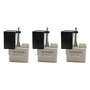 3PCS W10613606 Refrigerator Compressor Start Relay and Capacitor Compatible with Whirlpool Kenmore Refrigerator Replaces W10416065 PS8746522 67003186