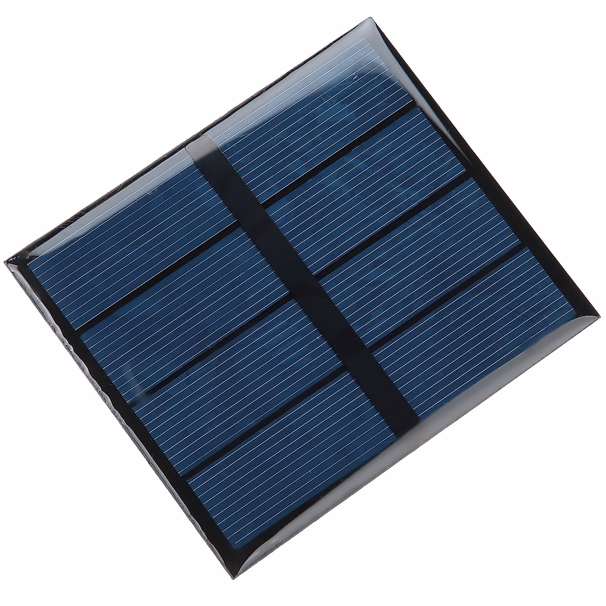Mini Small Solar Panel, 2Pcs Polycrystalline Silicon Diy Battery Charger Kit 0.6W 2V for Small Dc Batteries for Low Power Devices