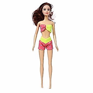 Babeilei 8 Sets of Colorful 11.5 Inch Doll Swimsuit Clothes Doll Bikini Swimsuit Bikinis for Dolls Clothing Doll Clothing