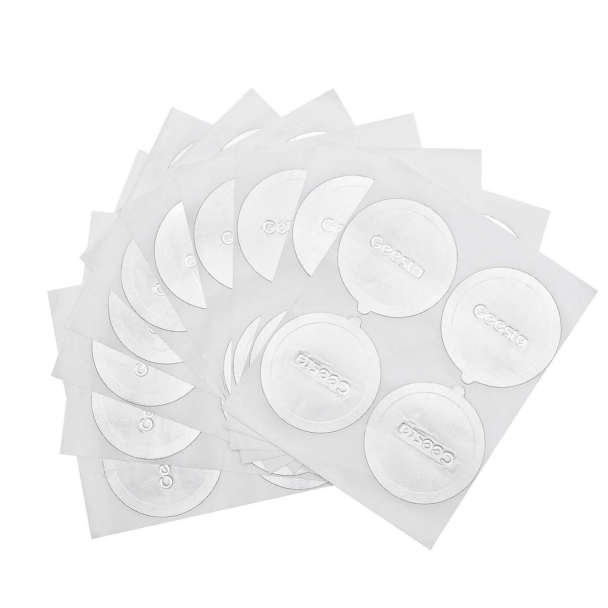 Geesta Reusable Aluminum Foil Seals Lid Compatible with Nespresso Vertuoline Capsule-120 Pcs (120 PCS)