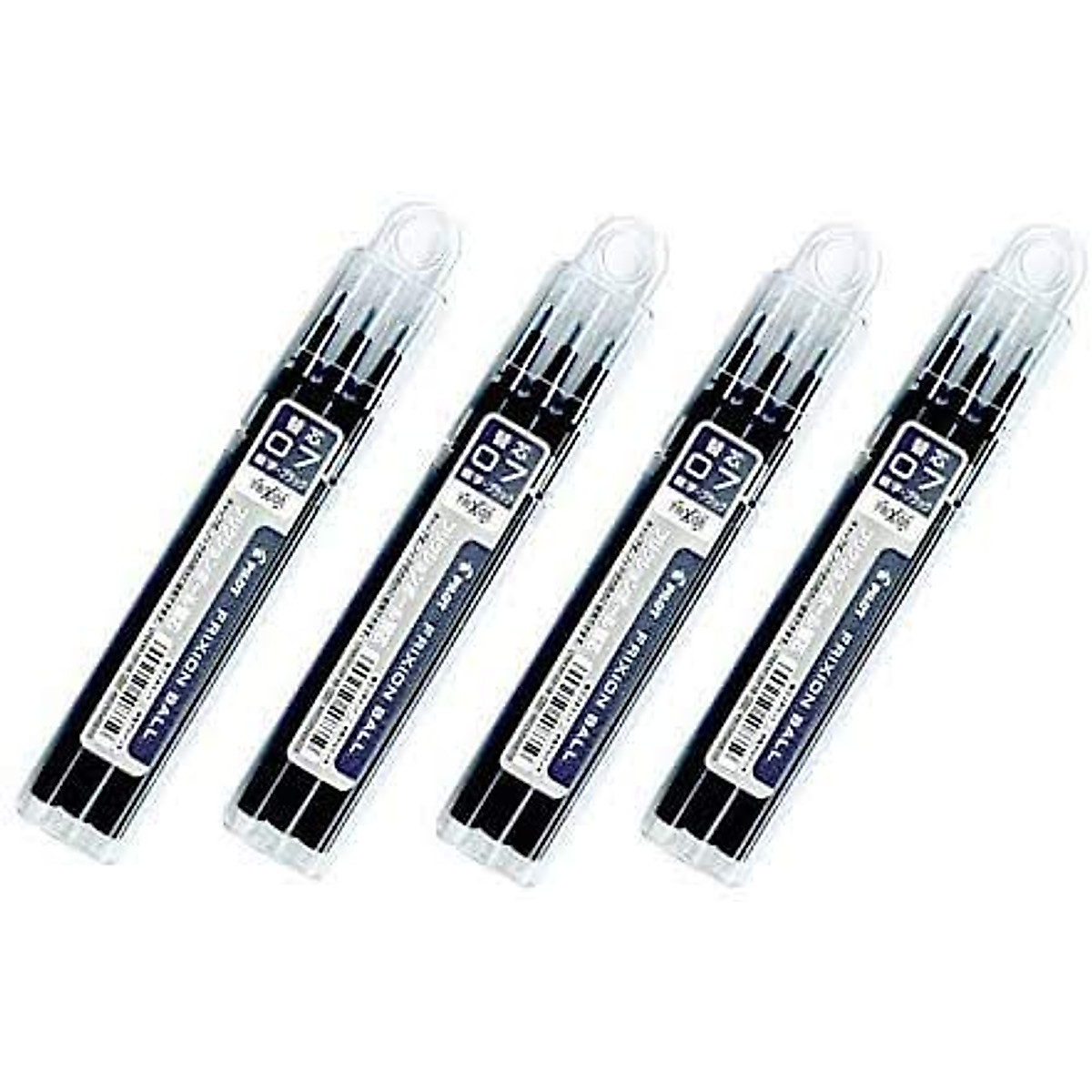Pilot FriXion Gel Ink Pen Refill-0.7mm-Black-pack of 3X4 pack(Total 12 Refills) Value Set