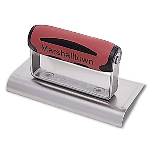 Concrete Edger 6 X 3 Curved Ends 3/8R 1/2L Handle