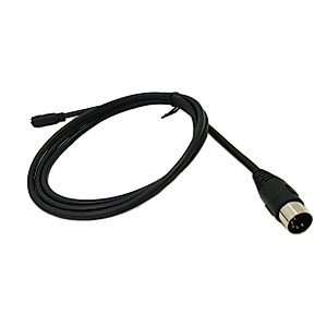 zdyCGTime 3.5mm(1/8in) TRS Stereo Female to 5-Pin Din Male Professional Premium Audio Adapter for Bang & Olufsen, Naim, Quad...Stereo Systems