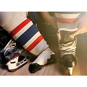 zechy Hockey Laces Non Waxed - Unwaxed Laces Specifically Made for Skates - Two Pairs - Sizes (72, 84, 96, 108, 120, 130) (White, 120")