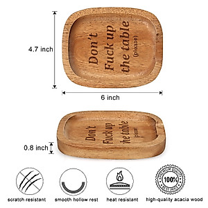 Handmade Wooden Spoon Rest Acacia Wood Kitchen Spoon Holder for Stove Top Spatula Rest Cooking Utensil Rest Teaspoon Rest Best Coffee Spoon Rests Stovetop Spoon Rest