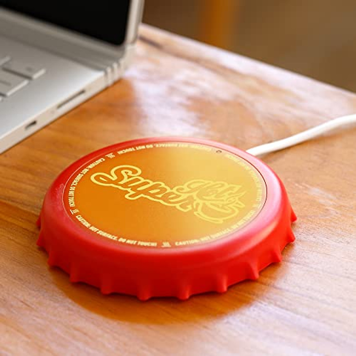 REDIVA Coffee Mug Warmer,Electric Beverage Warmers for Heating Coffee, Beverage, Milk, Tea and Hot Chocolate(Red)