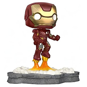 Funko Pop! Deluxe, Marvel: Avengers Assemble Series - Iron Man, Amazon Exclusive, Figure 1 of 6