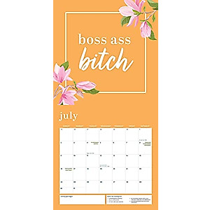 2023 She Believed She Could So She F*cking Did Wall Calendar: Get Sh*t Done & Keep Persisting (Inspiring Monthly Calendar, White Elephant Gag Gift)