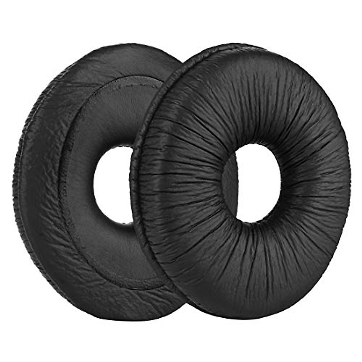 Geekria QuickFit Replacement Ear Pads for Panasonic Technics RP-DJ1200, RP-DJ1205, RP-DJ1210 Headphones Ear Cushions, Headset Earpads, Ear Cups Cover Repair Parts (Black)