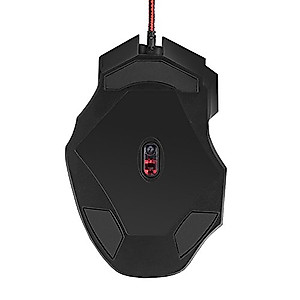 Gaming Mouse, Gojiny 7 Buttons USB Wired Optical Game Gaming Mouse Light Computer Mouses for PC Games