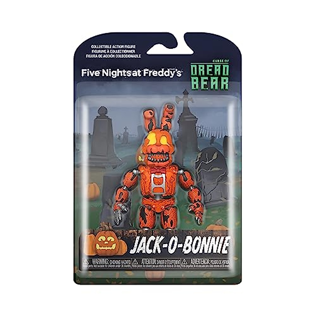 Funko Action Figure: Five Nights at Freddy's (FNAF) Dreadbear - Jack-O-Bonnie - Jack-o-Bonnie - Collectible - Gift Idea - Official Merchandise - for Boys, Girls, Kids & Adults - Video Games Fans