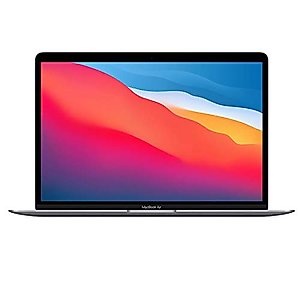 Apple 2020 MacBook Air Laptop M1 Chip, 13” Retina Display, 8-Core CPU, 7-Core GPU, 8GB RAM, 512GB SSD Storage, Backlit Keyboard, FaceTime HD Camera. Works with iPhone/iPad; Space Gray