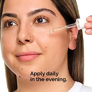 The Ordinary Lactic Acid 10% + HA 2%, High-Strength Exfoliating Serum for Smoother, Brighter Skin, 1 Fl Oz