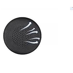 Blackwire C520 Ear Cushion by AvimaBasics | Premium Protein Leather Spare Earpads Ear Pads Compatible with Plantronics Blackwire C510 C520 C710 C720 Headset