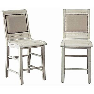 Progressive Furniture Willow Dining Counter Upholstered Chairs