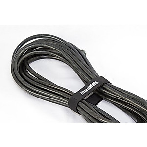 Heininger HitchMate 4084 QuickCinch Black 21" hook and loop Soft Strap, (Pack of 10)