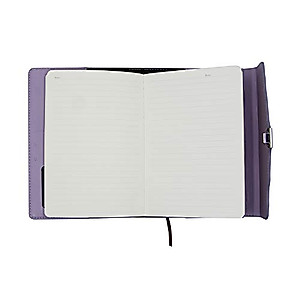 A5 PU Leather Cover Notebook with Combination Lock Diary Journal Travel Solid Color Digital Password Writing Book Notepad, 240 Pages,Lined Paper