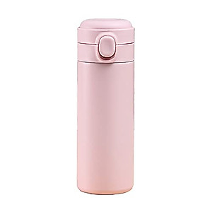 420ML Insulated Bottles, Insulated Stainless Steel Water Bottle (Pink)
