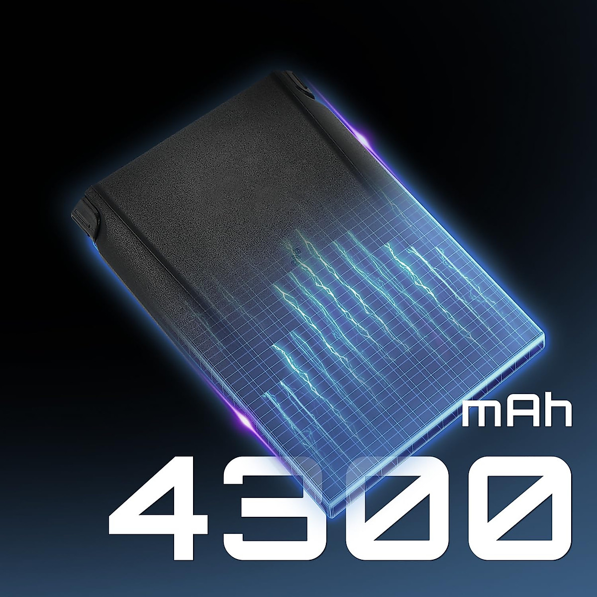 EXCEPOWER BT-000314 Replacement Battery for Zebra TC51 TC52 TC56 TC57 TC510 TC510K TC52X TC520L TC51HC TC57HO TC510K Handheld Barcode Scanner BTRY-TC51-44MA1-01 BTRY-TC51-4A1-01 1PAZU2P-A6 (Black)