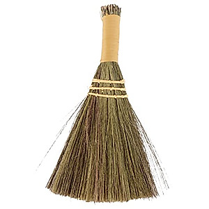 Healeved 1pc Miscanthus Small Broom Table Hand Broom Easter Rabbit Ear Car Sofa Sweeping Broom Sweeping Broom Sofa Floor Cleaning Broom Mini Dreses Cleaning Supplies Copper Wire Khaki
