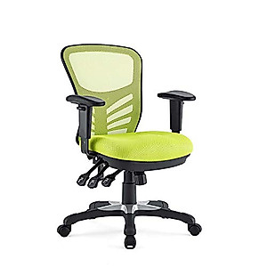 Modway Articulate Ergonomic Mesh Office Chair in Green
