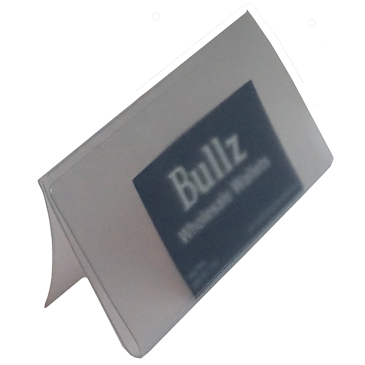 Set of 2 Heavy Duty Vinyl Checkbook Protector/Divider wallet inserts Made in USA