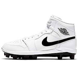 Jordan 1 Retro MCS Mens Av5354-100 Size 12 White/Black-Black