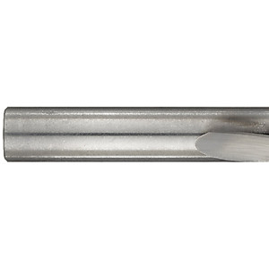 Chicago Latrobe 759 Solid Carbide Short Length Drill Bit, Slow Spiral Flute, Uncoated (Bright) Finish, Round Shank, 135 Degree Split Point, 1/8" Size