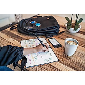 Rocketbook Smart Resuable Notebook, Core Letter Size Spiral Notebook, Neptune Teal, Lined, (8.5" x 11")