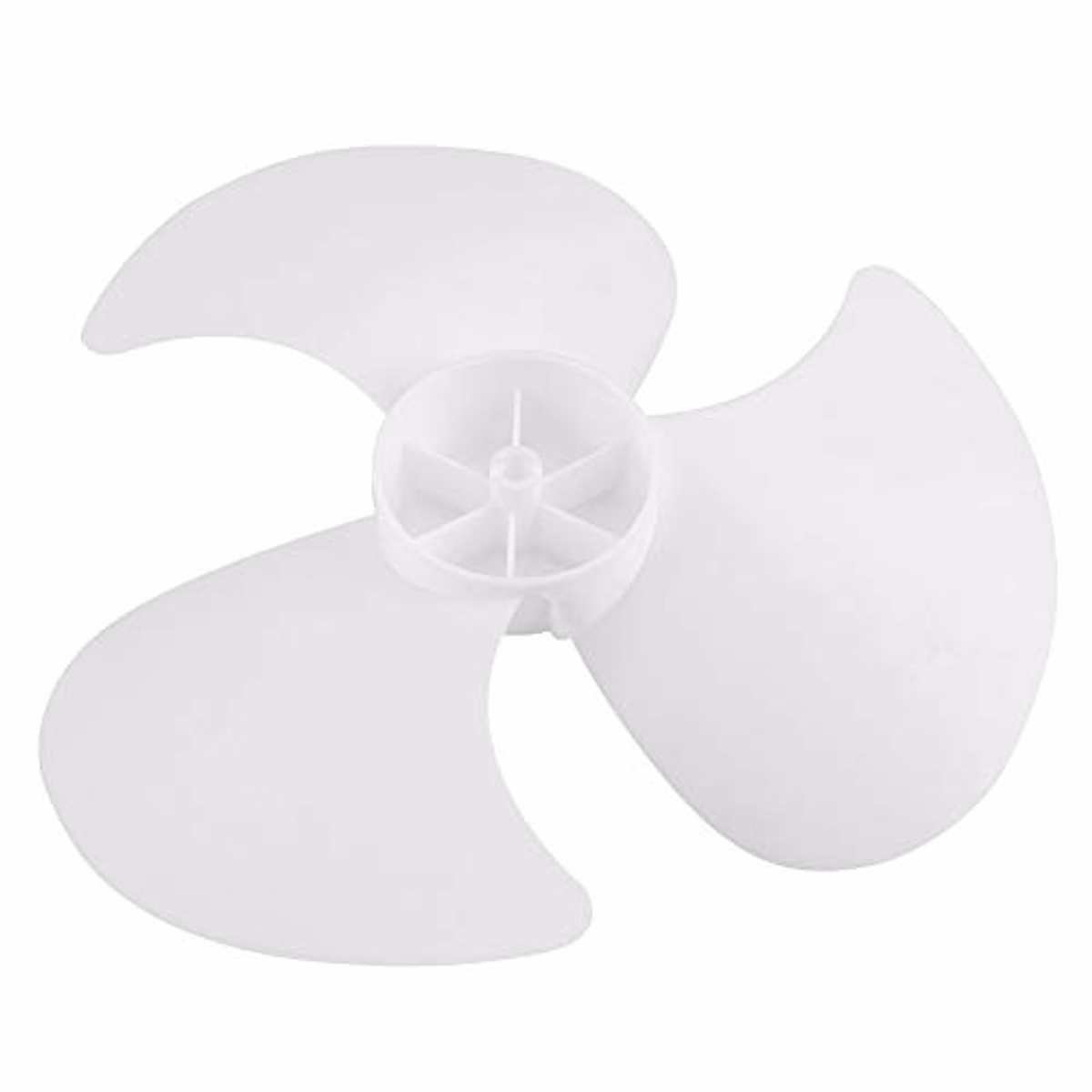 GLOGLOW Plastic Fan Blade, 2Pcs 3 Leaves Plastic Fan Blade Replacement Three Leaves Electric Fan Blades for Household Standing Pedestal Fan
