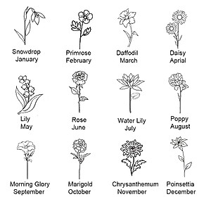 SLIACETE Birth Flower Projection Bracelet Personalized Photo 925 Sterling Silver Custom Picture 100 Languages Jewelry Memorial Gifts For Women Wife Mom