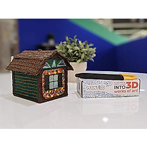 MYNT3D Super 3D Pen, 1.75mm ABS and PLA Compatible 3D Printing Pen