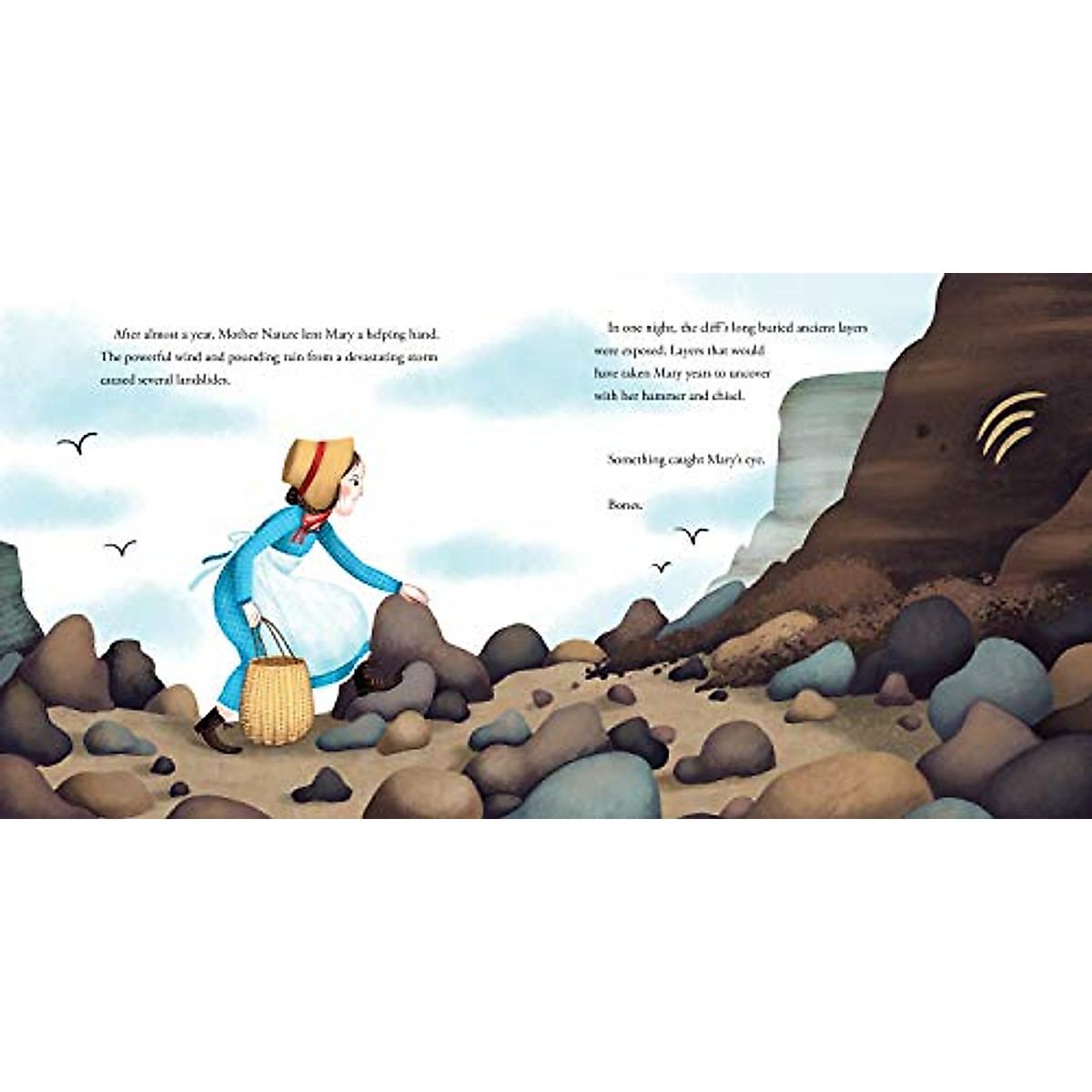 Dinosaur Lady: The Daring Discoveries of Mary Anning, the First Paleontologist (Women in Science Biographies, Fossil Books for Kids, Feminist Picture Books, Dinosaur Gifts for Kids)