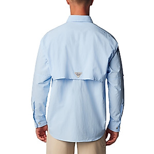 Columbia Men’s PFG Bahama™ II Long Sleeve Shirt, Sail, Large