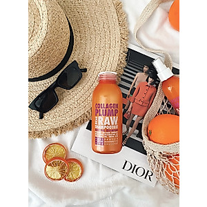 Real Raw Collagen Shampoo - Strengthen &amp; Repair - No Water 100% Pure Aloe Juice &amp; Coconut Water - Sulfate &amp; Paraben Free, 12.0 Ounce, 1