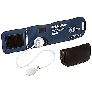 Welch Allyn DS44-11C Gauge with Durable One Piece Cuff and Case, Adult
