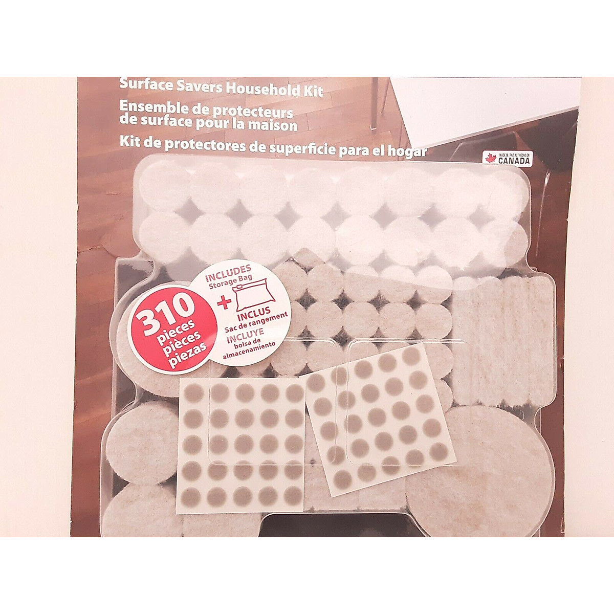 RICHELIEU Eco Feltac Surface Savers Household Kit