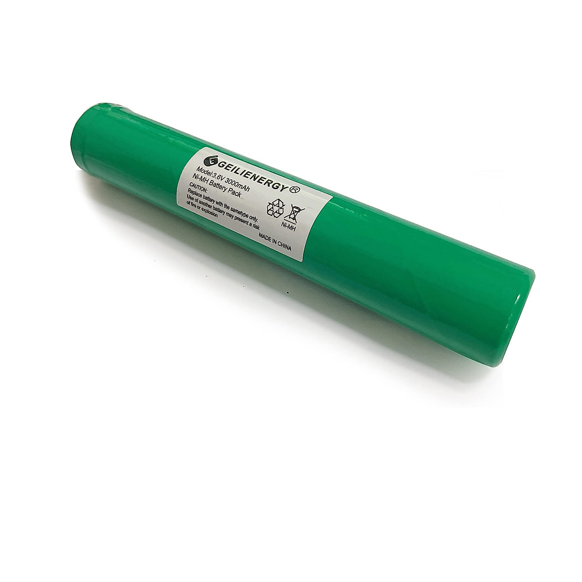 3.6V 3000mAh Ni-MH Battery (2PACK) Compatible with Streamlight Stinger 75375 75175 LED HP, XT,DS,PolyStinger, Pelican M9, FL126 Flashlight