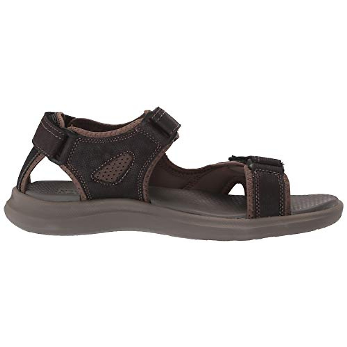 Nunn Bush Men's Rio Vista 3 Strap River Sandal Water Shoe, Brown Multi,7 M US