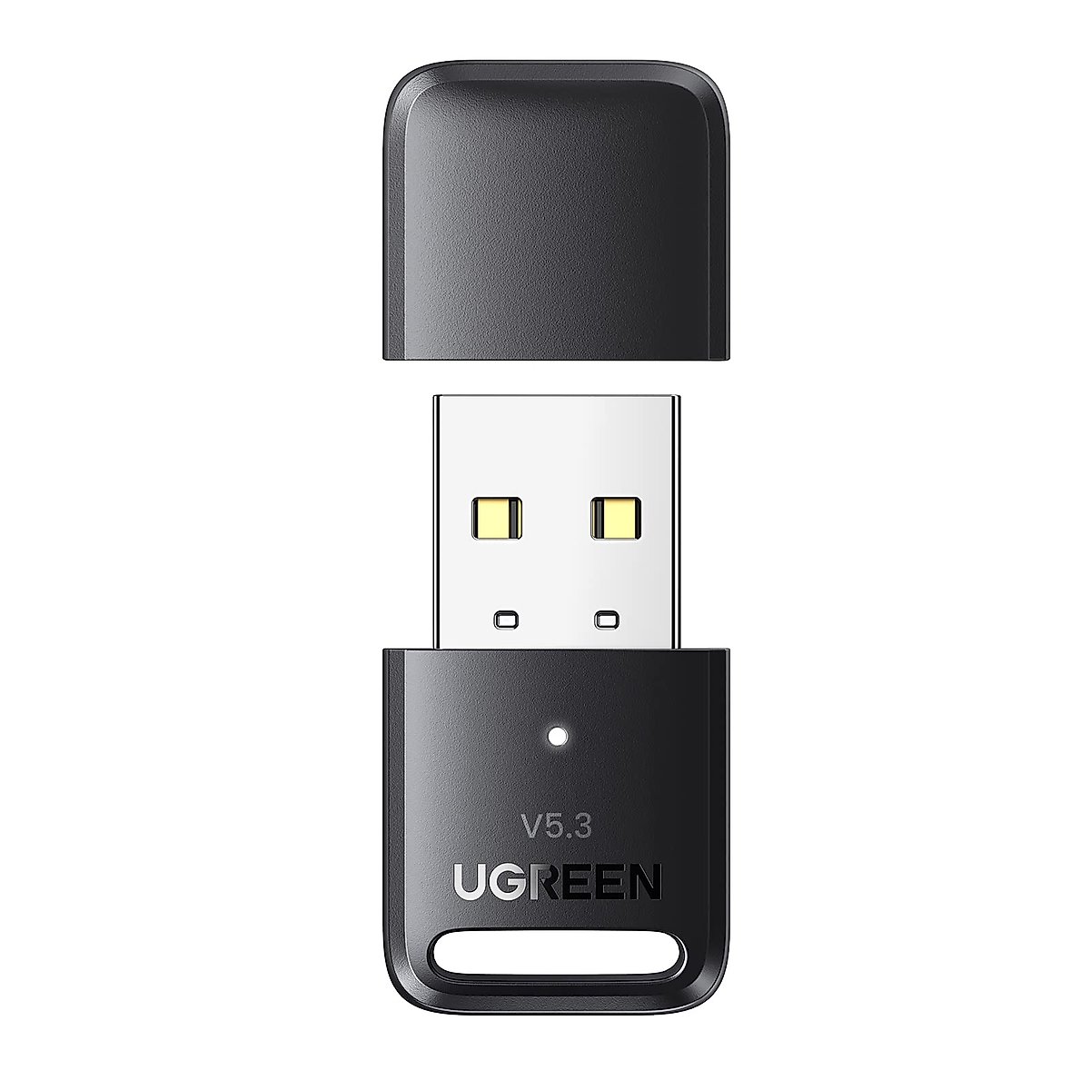 UGREEN Bluetooth Adapter, USB Bluetooth 5.3 Adapter for PC, Wireless Bluetooth Dongle, Plug and Play for Windows 11/10/8.1 Headphone Mouse Keyboard Printer Speaker Xbox PS5 Game Controllers