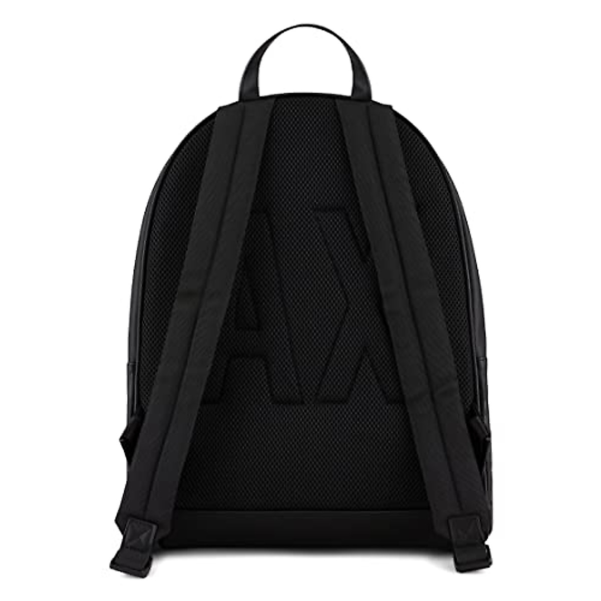 A|X ARMANI EXCHANGE Men's Allover Logo Backpack, Black, OS