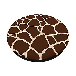 Giraffe Print PopSockets PopGrip: Swappable Grip for Phones & Tablets