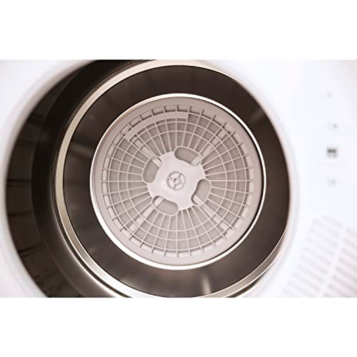 Magic Clean MCLD24WI Clothes Dryer Portable Front Loading for Laundry, Compact for Apartments, RV and More, White